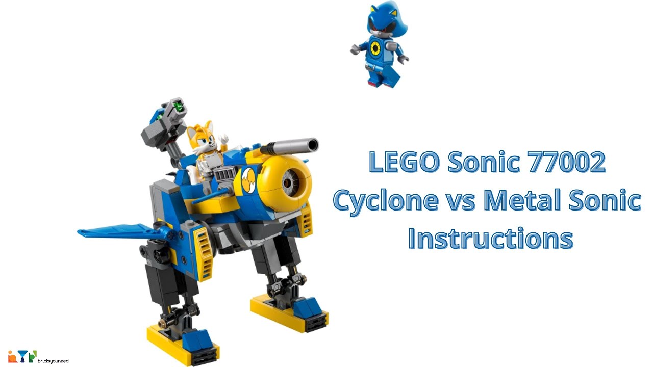 LEGO Sonic 77002 Cyclone vs Metal Sonic Instructions - YouTube