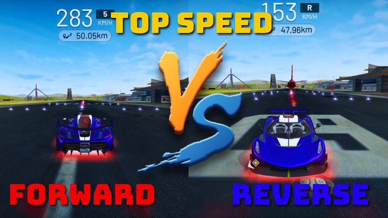 Forward Speed VS Reverse Speed | Extreme Car Driving Simulator - YouTube