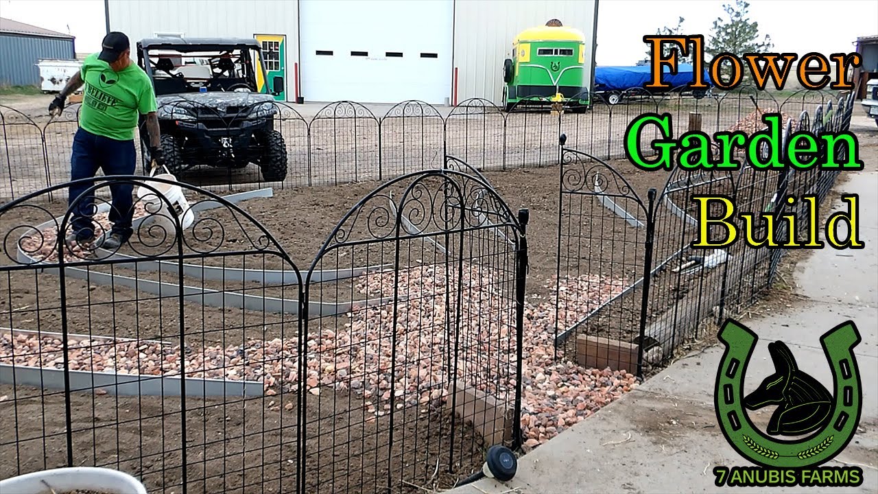 Flower Garden Build - YouTube