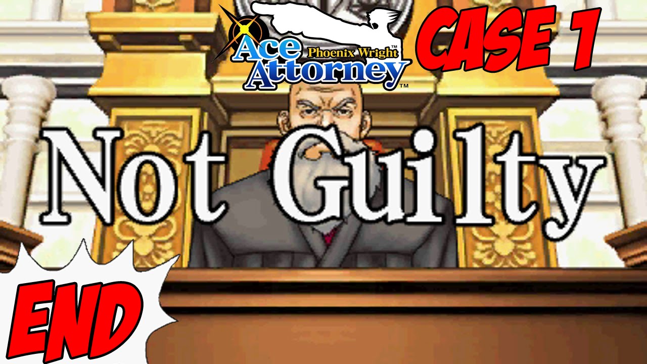 Phoenix Wright: Ace Attorney - Case 1: End - YouTube