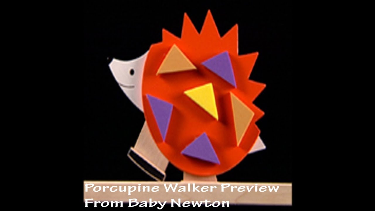 Hedgehog/Porcupine Walker Preview #2 (Baby Newton Version) - YouTube