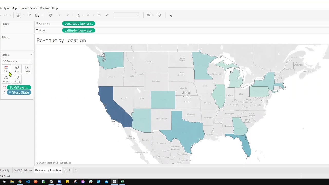 BCG Data Visualization Project Part 4: Revenue by Location Heat Map ...