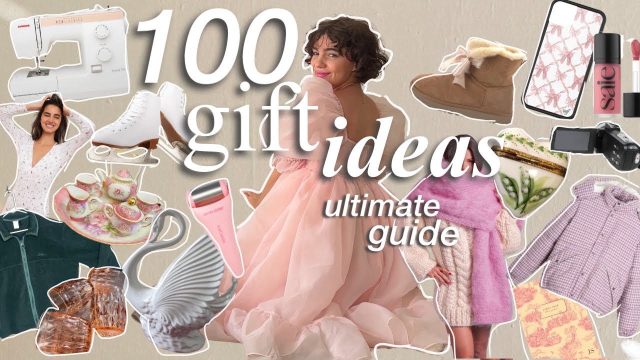 100 GIFT IDEAS (that are actually cool) the ULTIMATE holiday gift guide ...