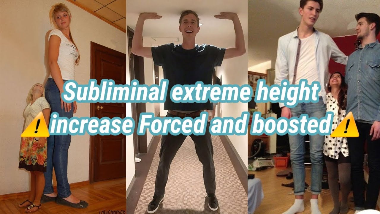 Subliminal extreme height increase forced and boosted ⚠️ - YouTube