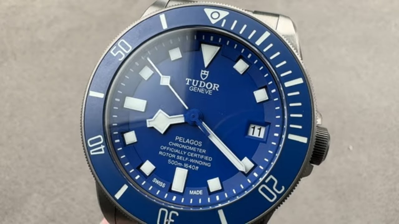 Tudor Pelagos Blue 25600TB-0001 - Hands-On Titanium TUDOR Watch Review ...