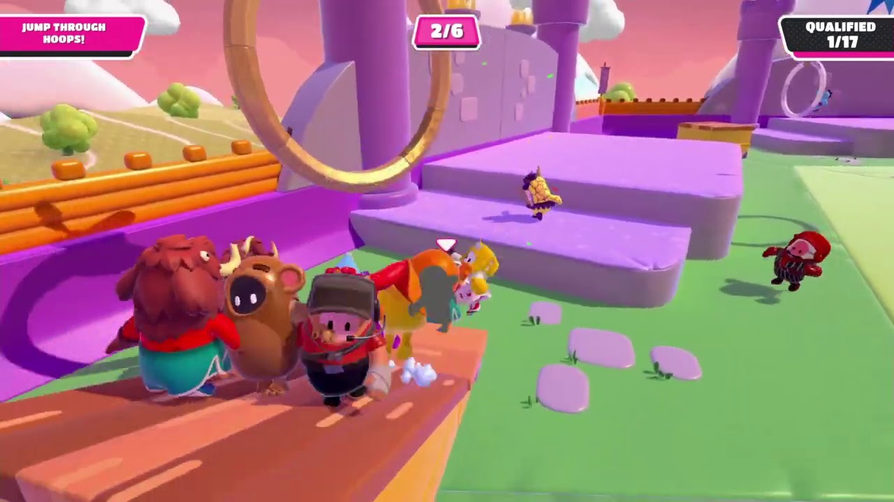 Fall guys part 2 wtf eli* - YouTube