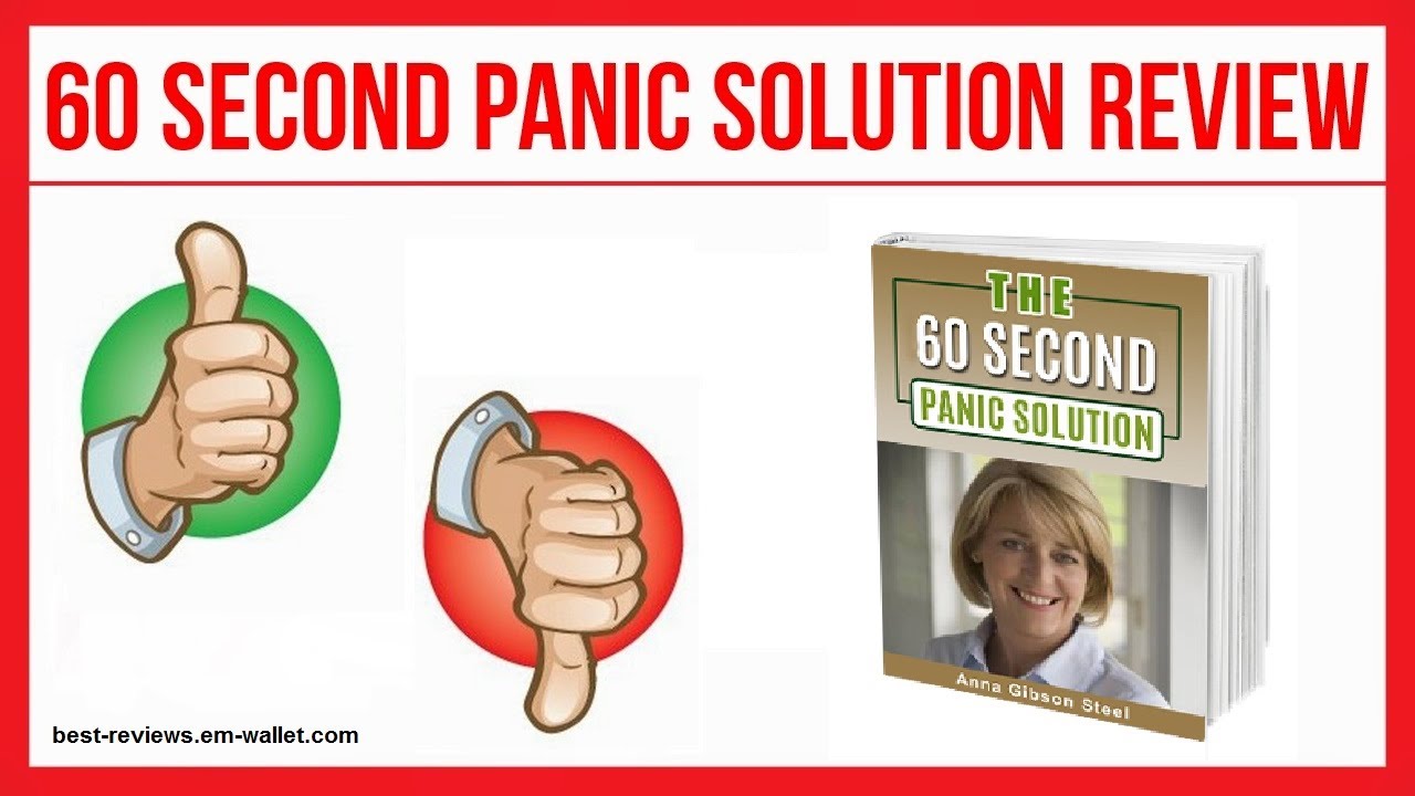 60 Second Panic Solution Review - how to stop a panic attack? - YouTube