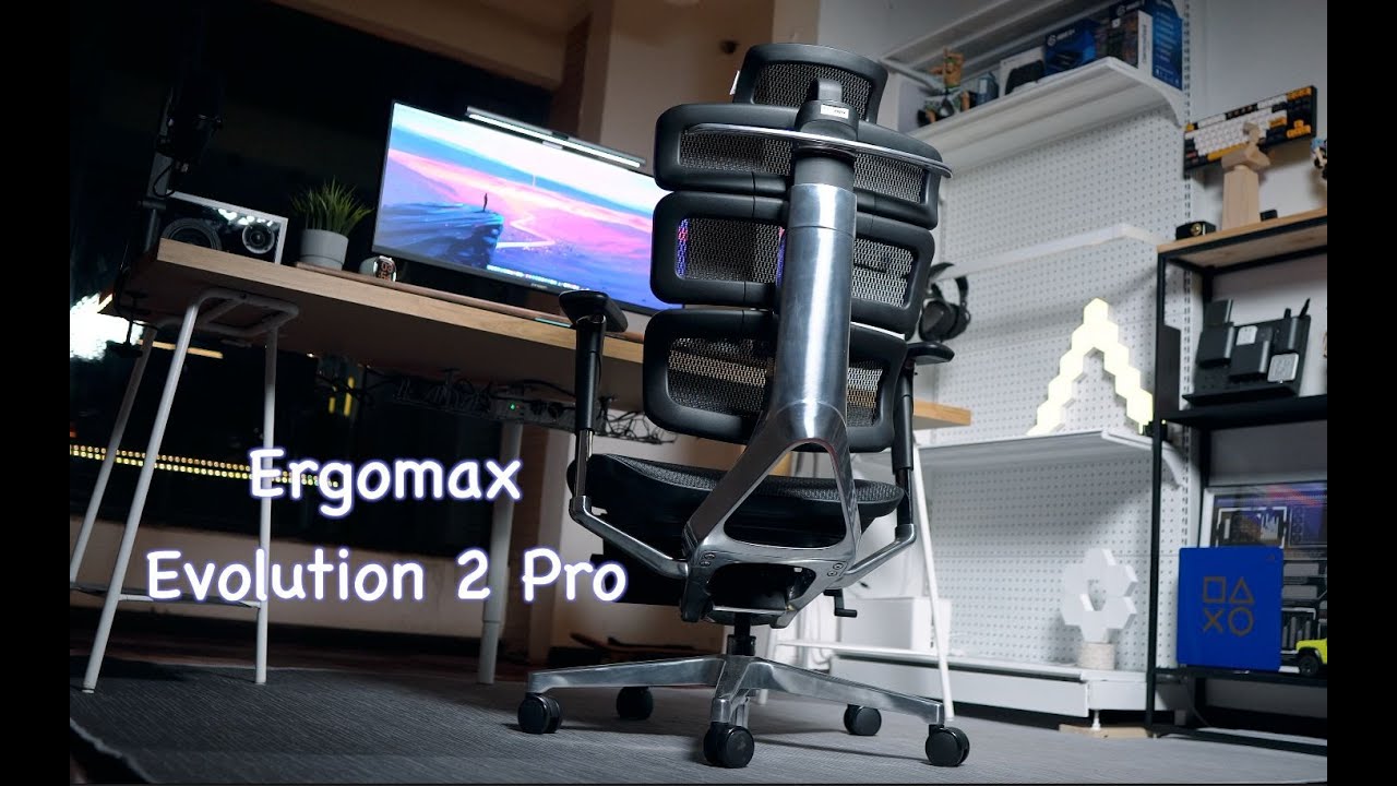 体验出色的人体工学椅长啥样？Ergomax最新旗舰款开箱体验! - YouTube