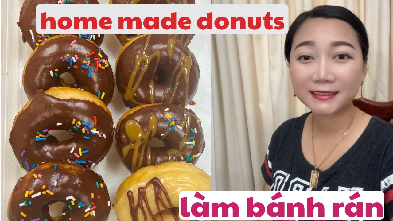 Làm bánh rán donuts tại nhà ở Brazzaville Congo châu phi 🇨🇬 - YouTube