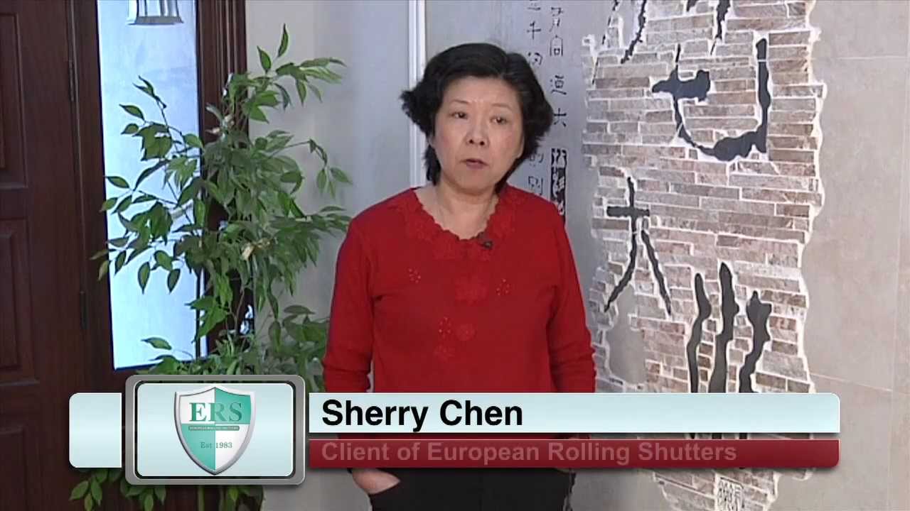 Sherry Chen testimonial - Exterior Rolling Shutters - YouTube