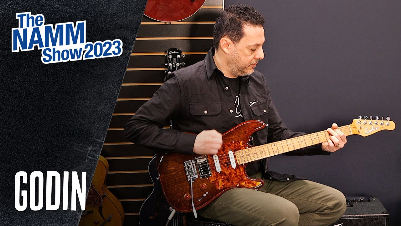 Godin Session T-Pro & Stadium T-Pro Demos | NAMM 2023 - YouTube