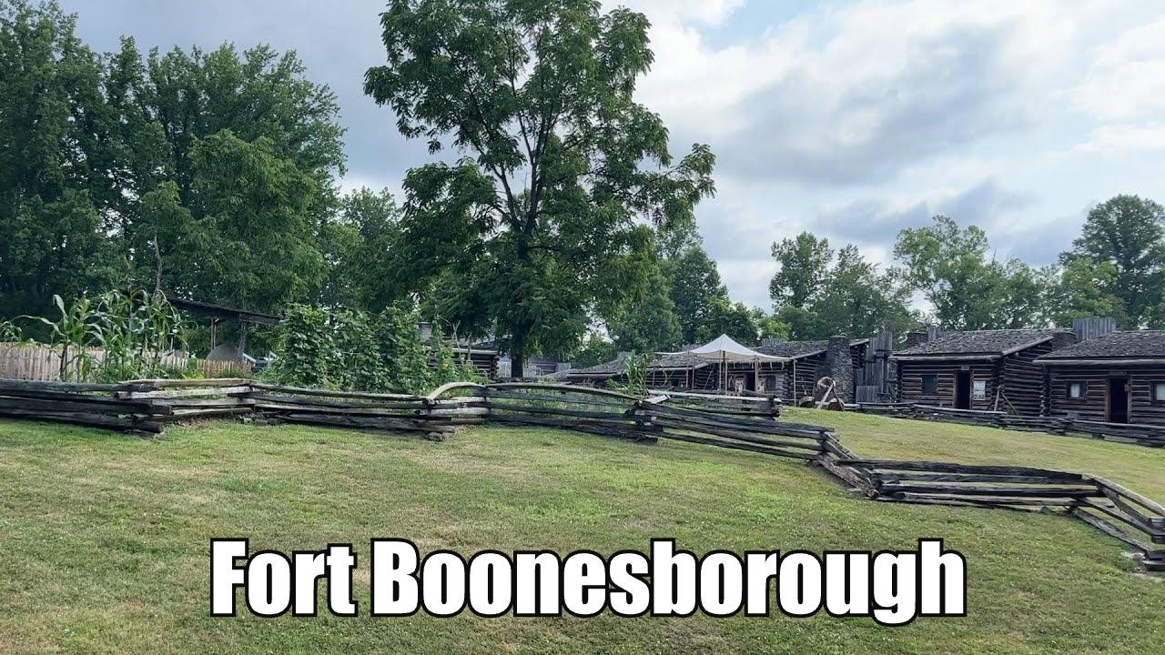 Touring Fort Boonesborough State Park - YouTube