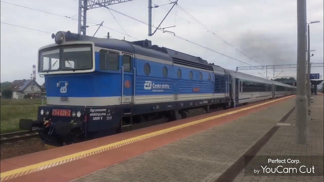 Nurek 754 026-3 z EIC Jantar /05.08.2023 Gdynia Chylonia/ - YouTube