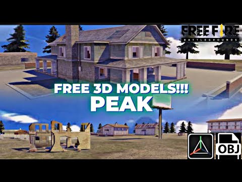Free Fire 3D Model || Bermuda PEAK 3D Models | Free Fire 3D Models# ...