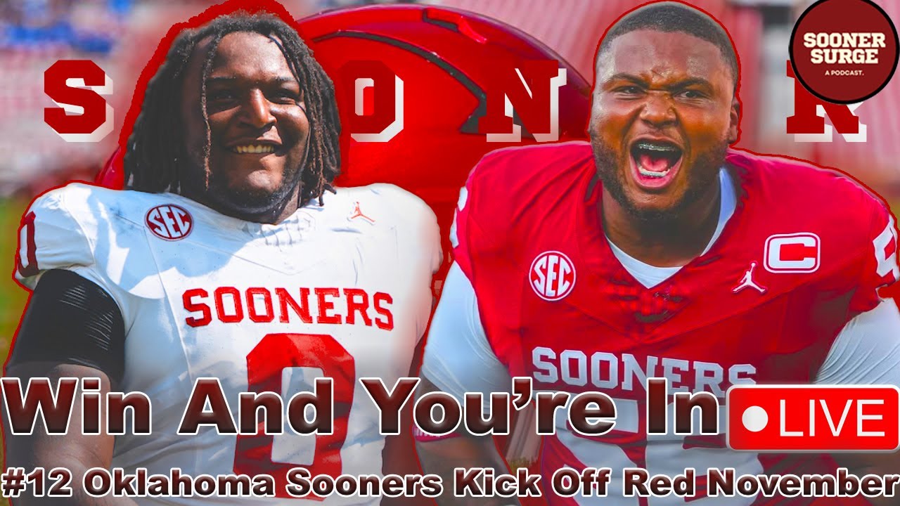 OU Football Live: #12 Oklahoma Sooners On Bye Week Ahead of Road Game ...