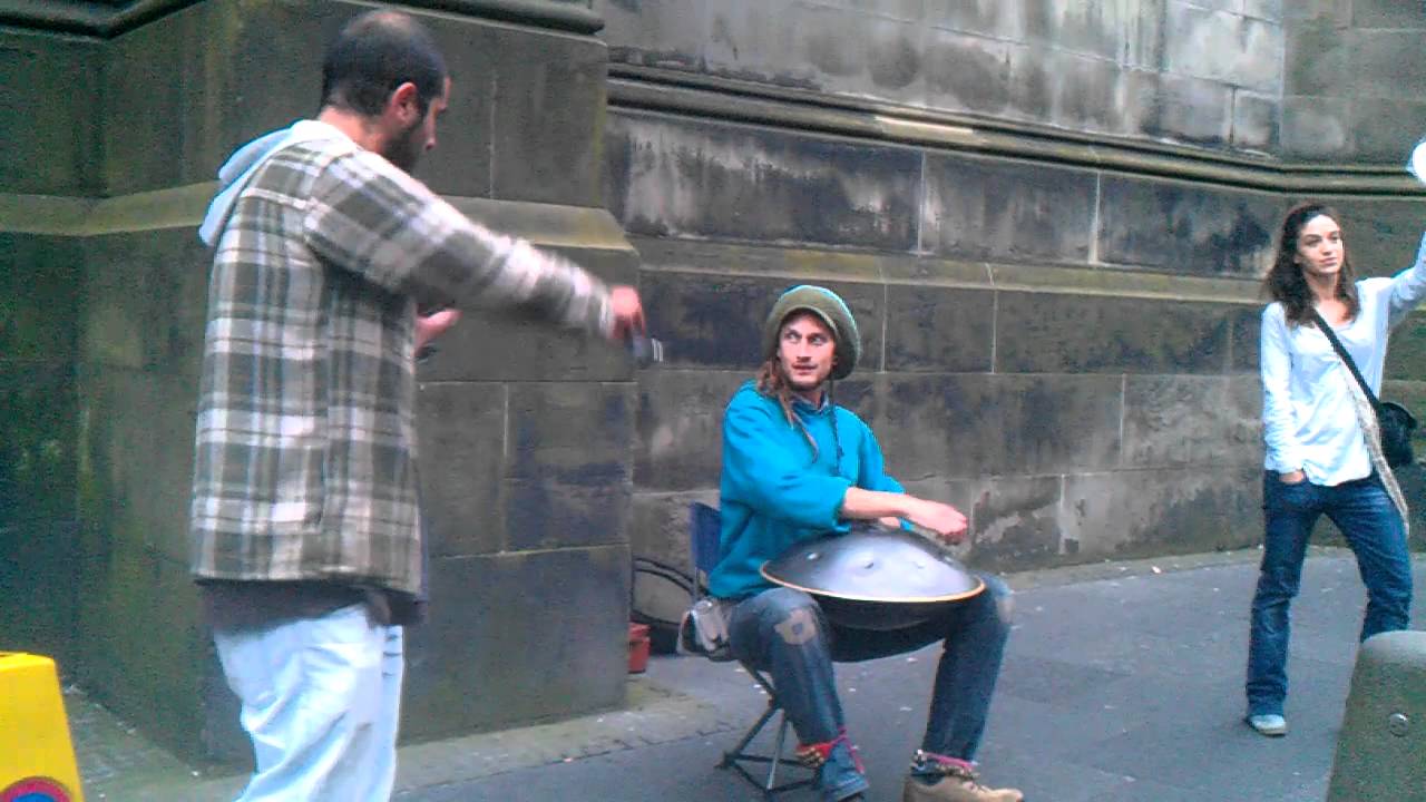 Hang playing hedge monkeys 2011 - YouTube