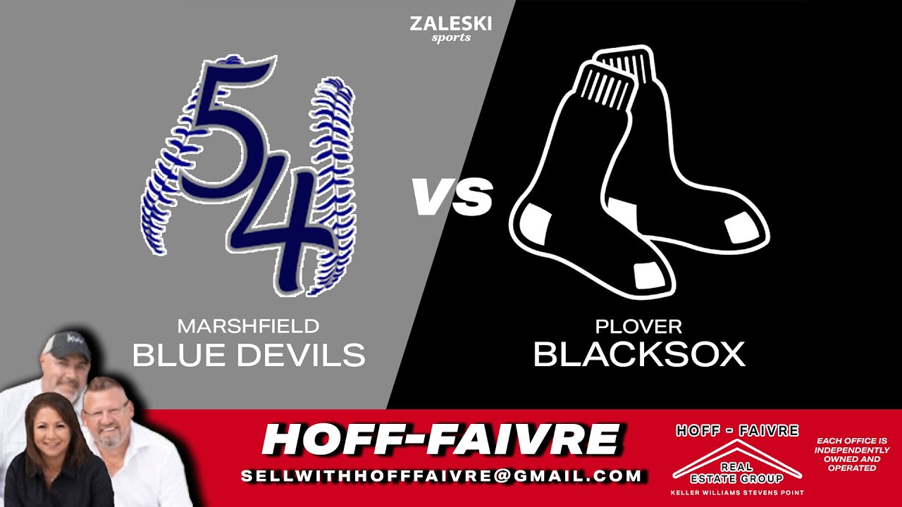 Marshfield vs Plover | 2024 Legion Baseball - YouTube
