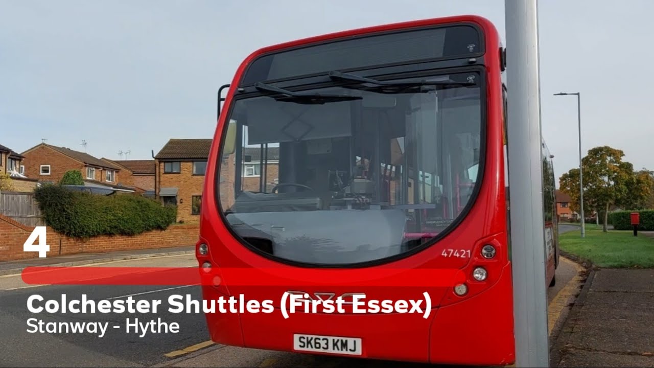 FRV - First Essex Route 4 from Stanway to The Hythe | 47421, SK63 KMJ ...