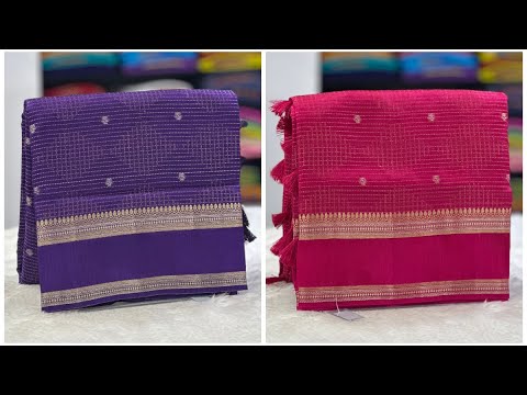 Premium range of Semi - raw silk saree's | #saree #bengaluru #shopping ...