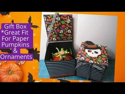 Gift Box / Treat Box #4 ~13 Haunted Projects of Halloween Series [2022] - YouTube