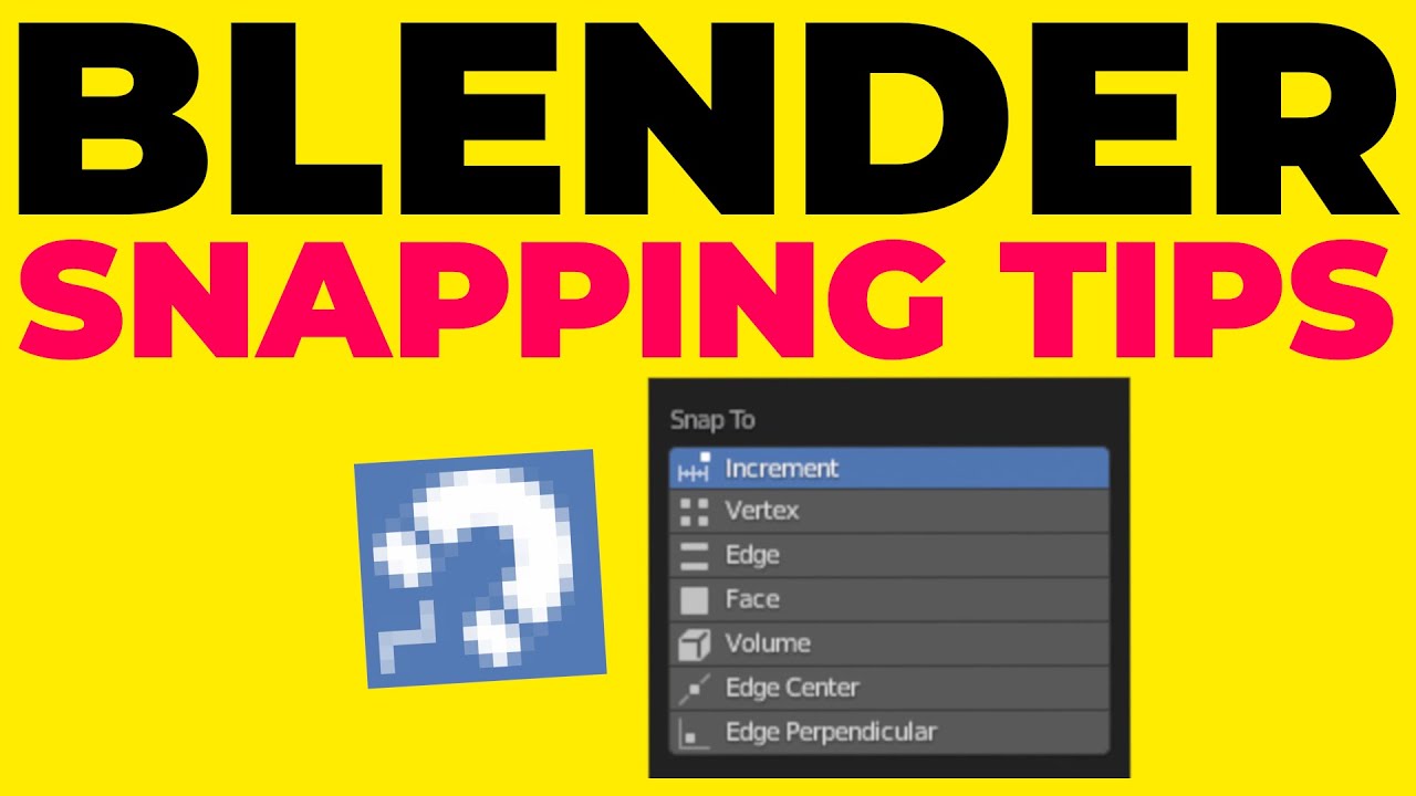A Few More Snapping Tips In Blender Youtube