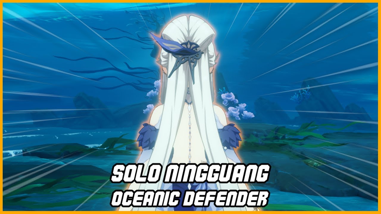 Solo Ningguang vs Beisht (Oceanic Defender) | Genshin Impact - YouTube