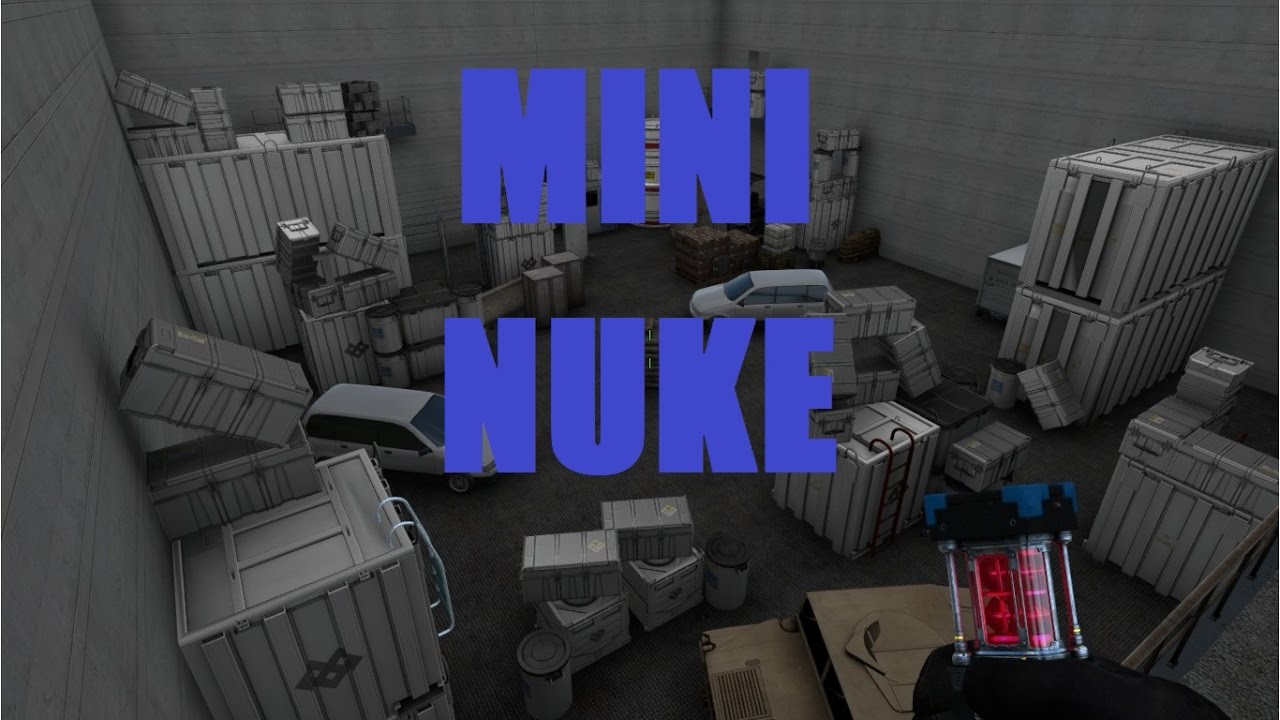 Secret spots & tricks on my map Mini Nuke CS GO - YouTube