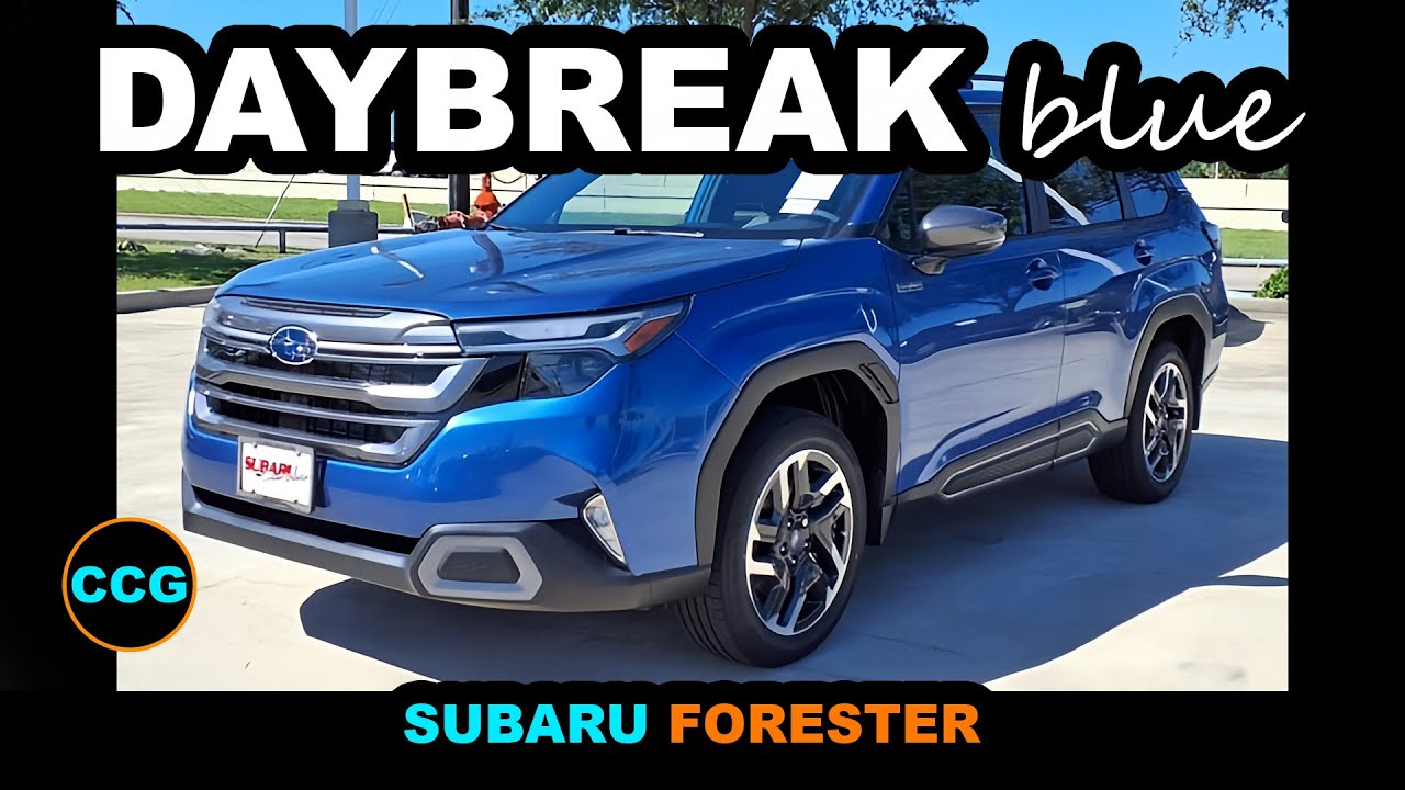 DAYBREAK Blue Pearl | Subaru Forester - YouTube