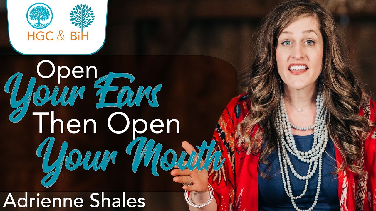 Open Your Ears, Then Open Your Mouth - Pastor Adrienne Shales # ...