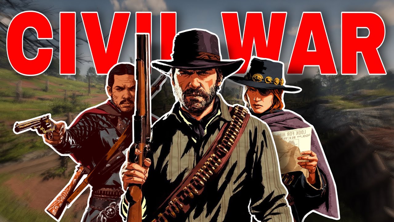 I Investigated The Civil War in Red Dead Redemption Two! - YouTube