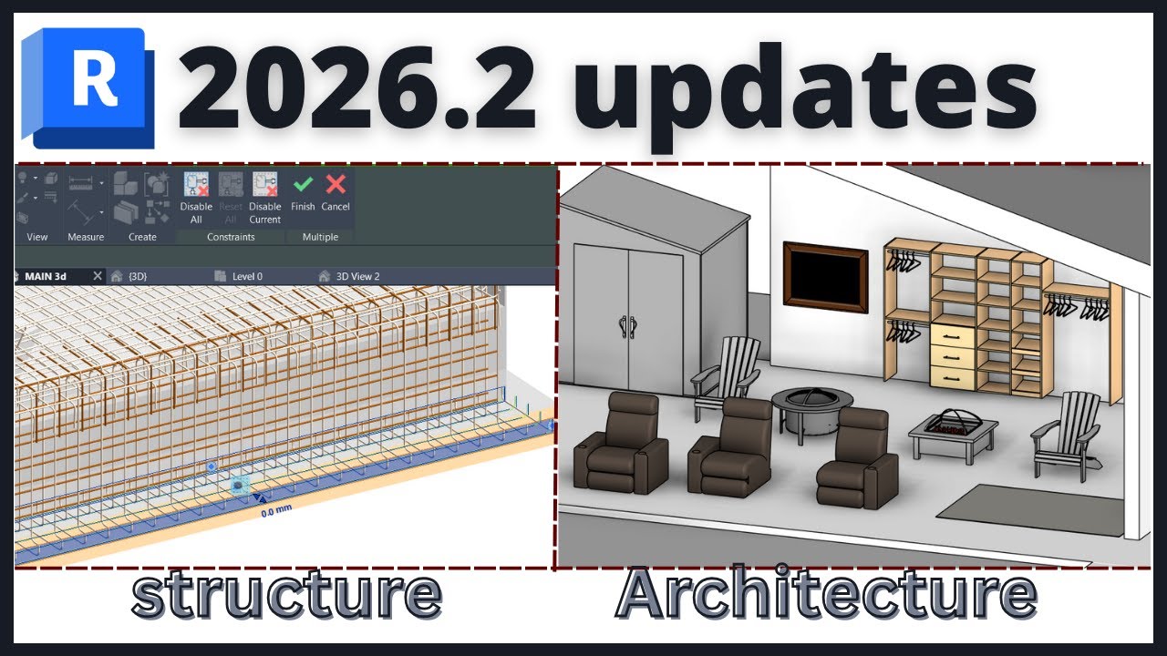 Revit 2026.2 latest updates/new features || For Engineers & Architects ...