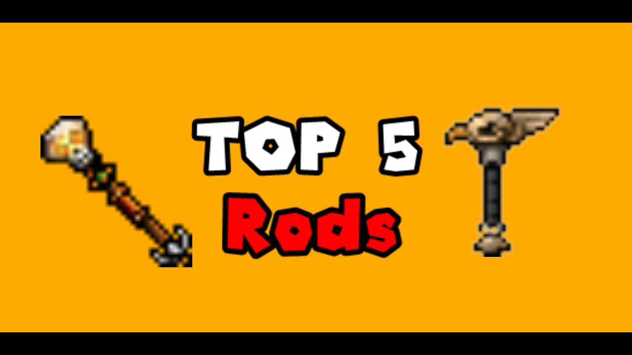 Tibia TOP 5 RODS - YouTube