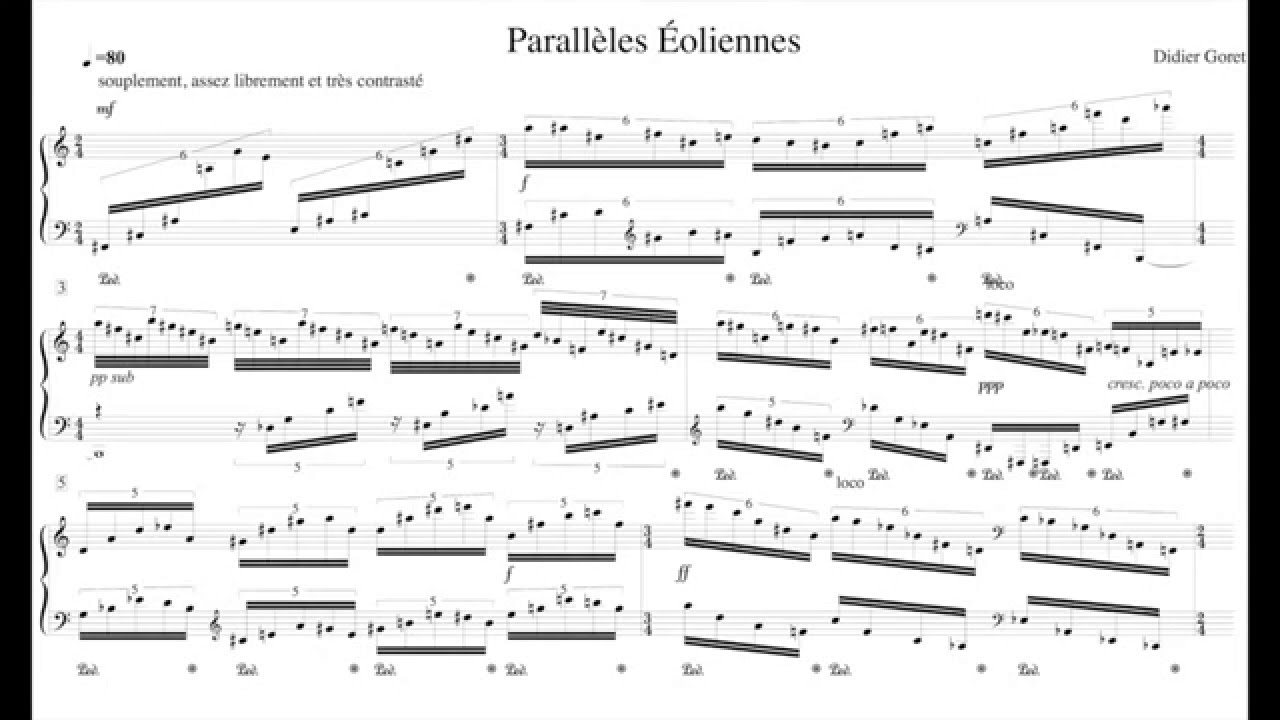Parallèles éoliennes - Didier Goret - YouTube
