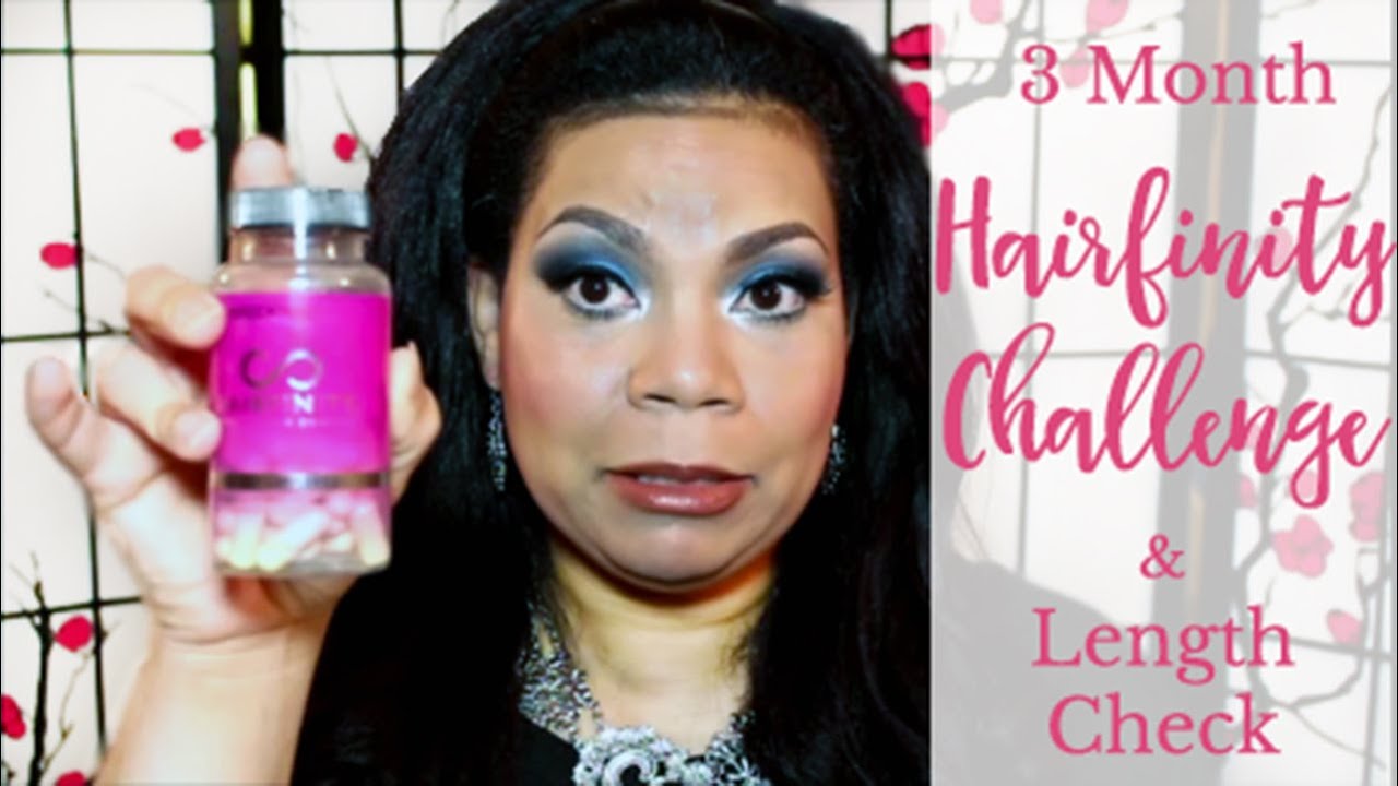 Length Check | Starting My Hairfinity 3 Month Challenge - YouTube