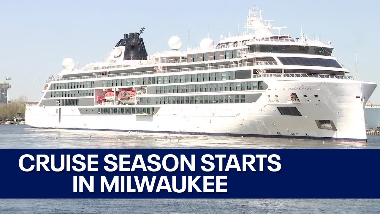 Port Milwaukee welcomes 1st cruise ship of season | FOX6 News Milwaukee ...