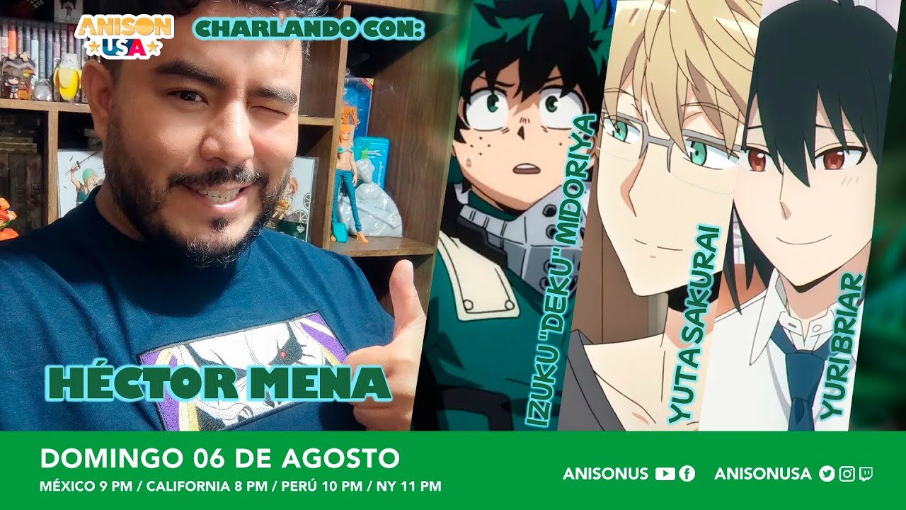 ANISON USA entrevista con Héctor Mena - YouTube