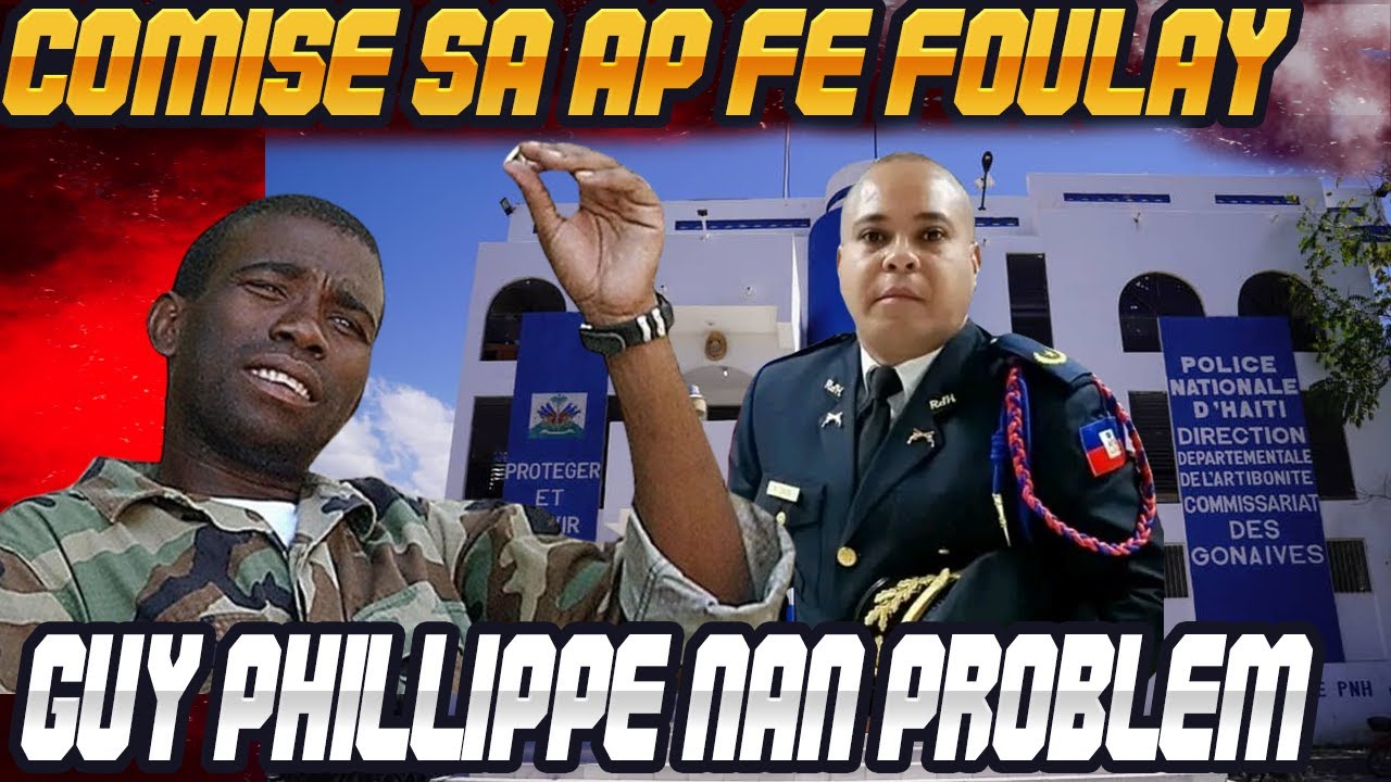 Komise gouvenman gonayiv la ap fe foulay ak manda sa yo, Sak fe Guy ...