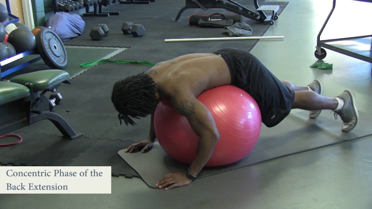 Concentric Phase of the Back Extension - YouTube