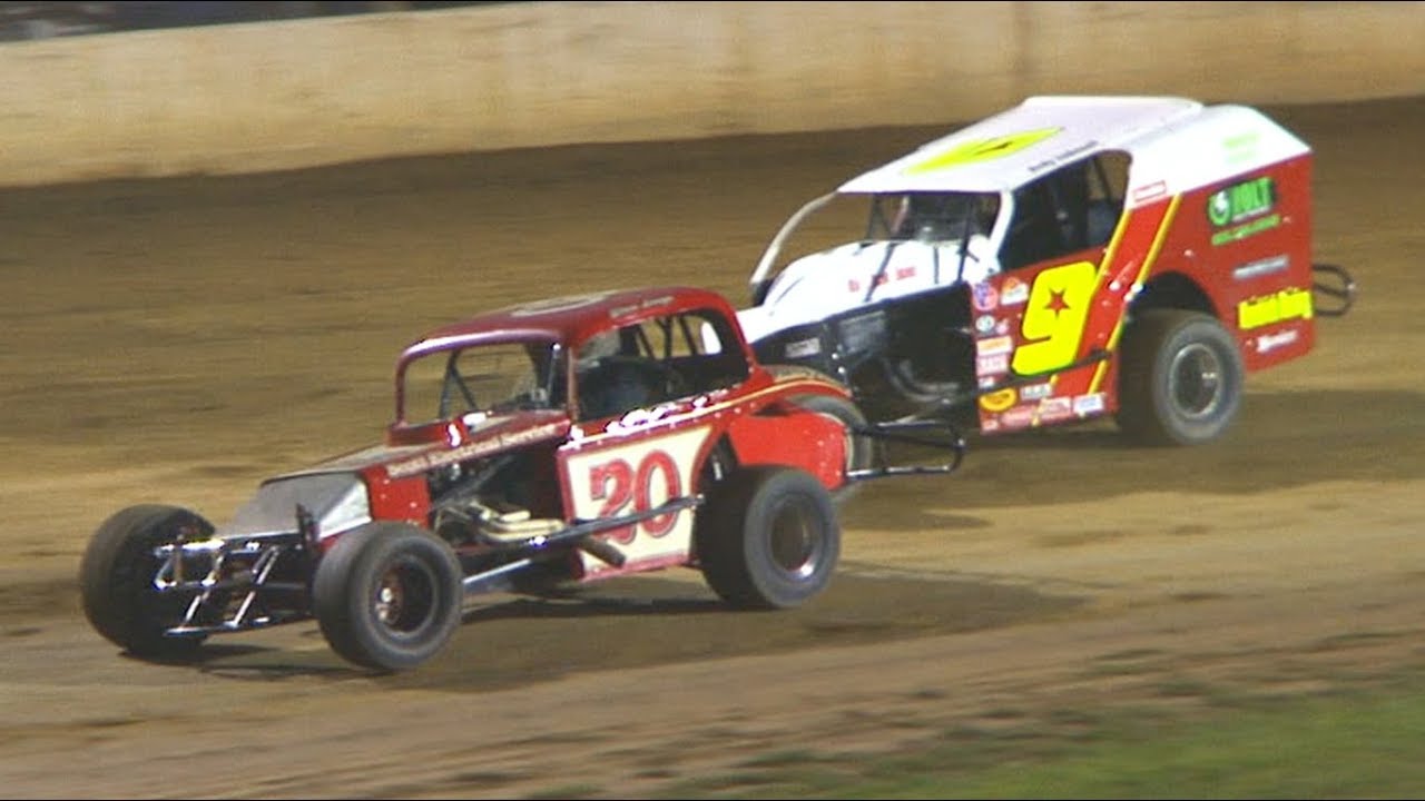 Vintage Modified Heat Two | Stateline Speedway | 8-31-19 - YouTube