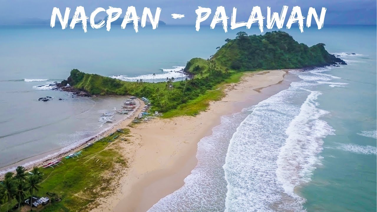 Nacpan, Palawan - The most beautiful beach in the Philippines? - YouTube