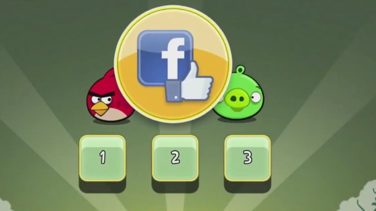 Angry Birds HD 1.6.3 Facebook levels full playthrough - YouTube