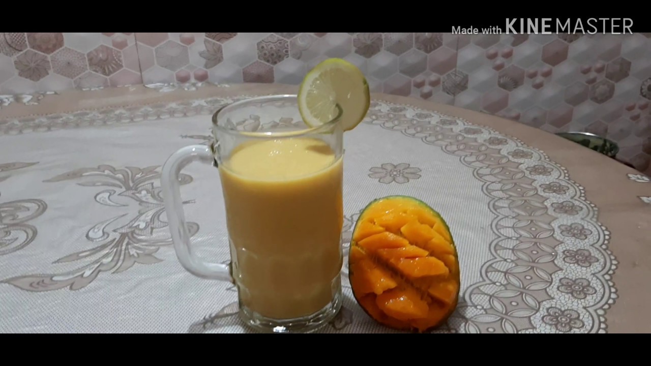 আমের জুস তৈরী করার রেসিপি/আামের জুস/ আমের শরবত/ Special mango juice ...