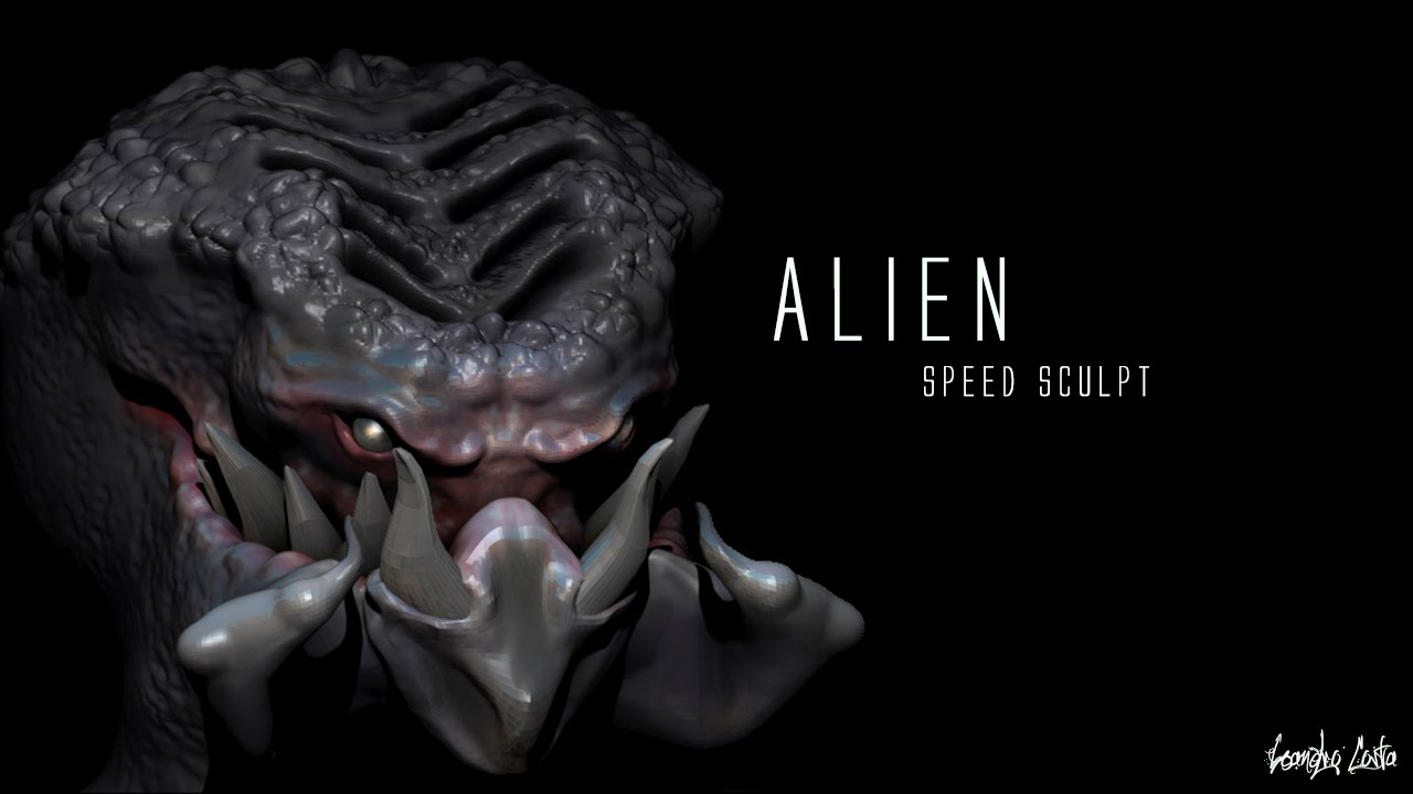ALIEN - Speed Sculpt - YouTube