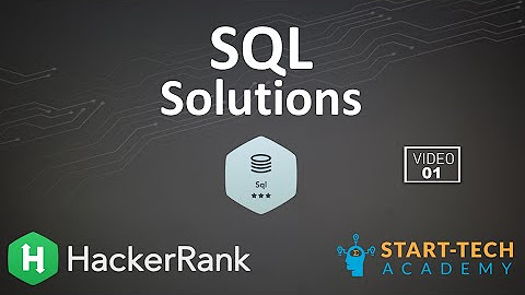 Hackerrank SQL Solutions | 3 stars in SQL | 20 weather observation station solutions - YouTube