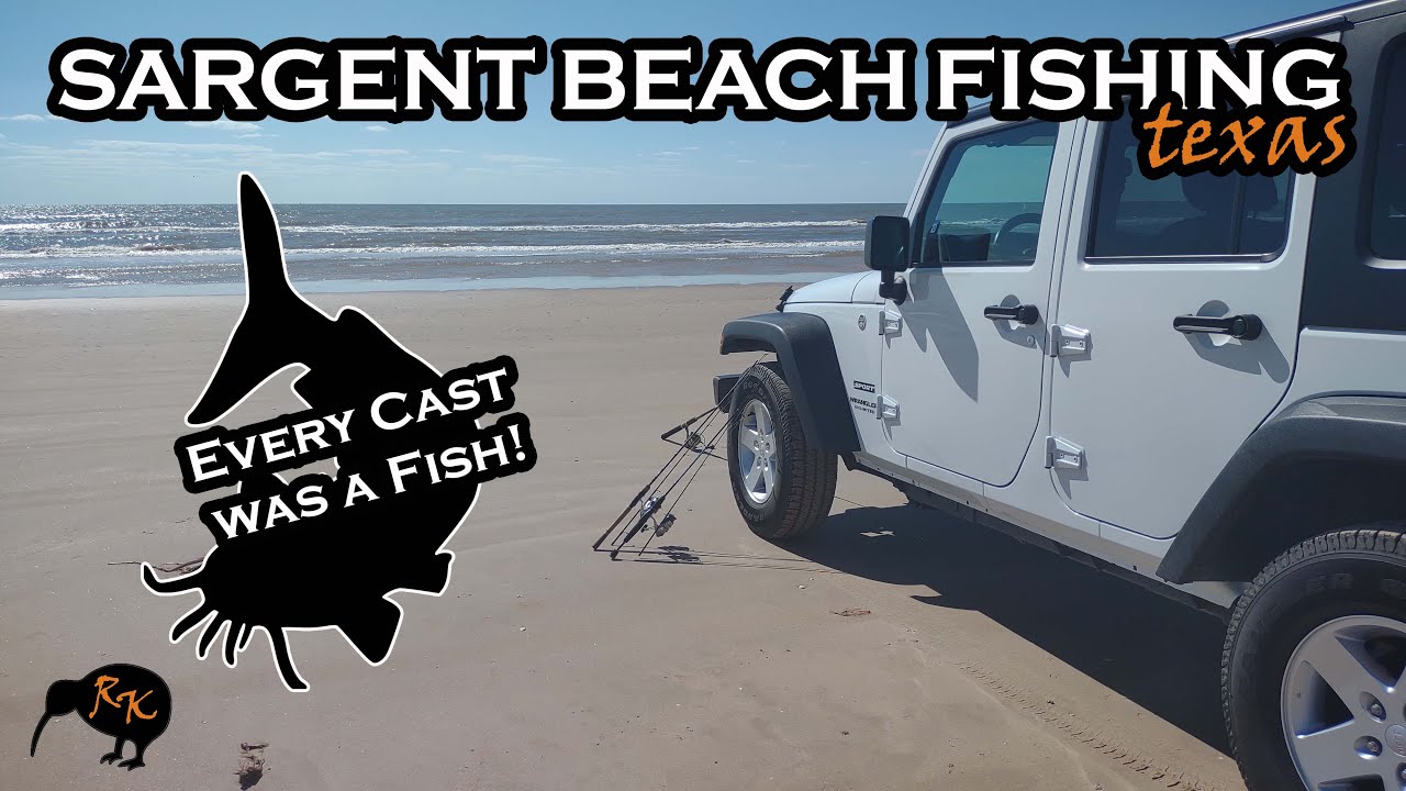 THINGS TO DO IN HOUSTON | Fishing in Sargent Beach, Texas | - YouTube