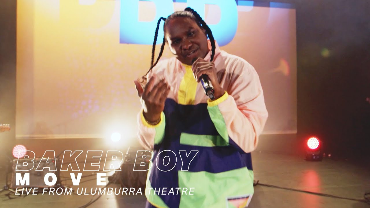 Baker Boy - Move (Live from Ulumbarra Theatre) - YouTube