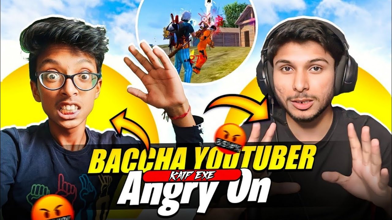 CHAPRI BACCHA YOUTUBER ANGRY ON KAIF EXE😱🔥| DAY - 80/365🗿 - YouTube