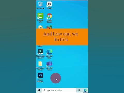 How to Create Desktop Shortcut Icons in Windows - YouTube