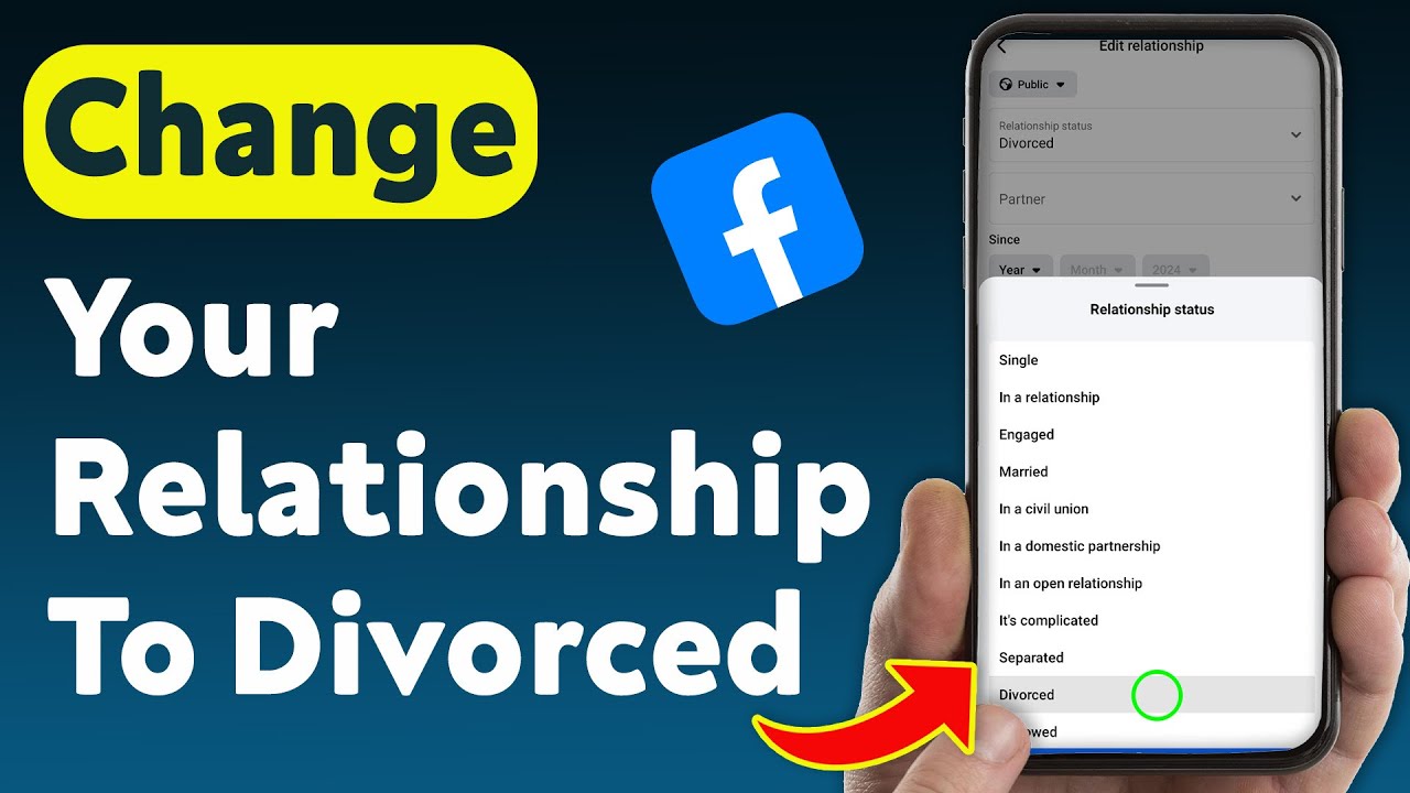 How To Change Your Relationship To Divorced On Facebook (Updated) - YouTube