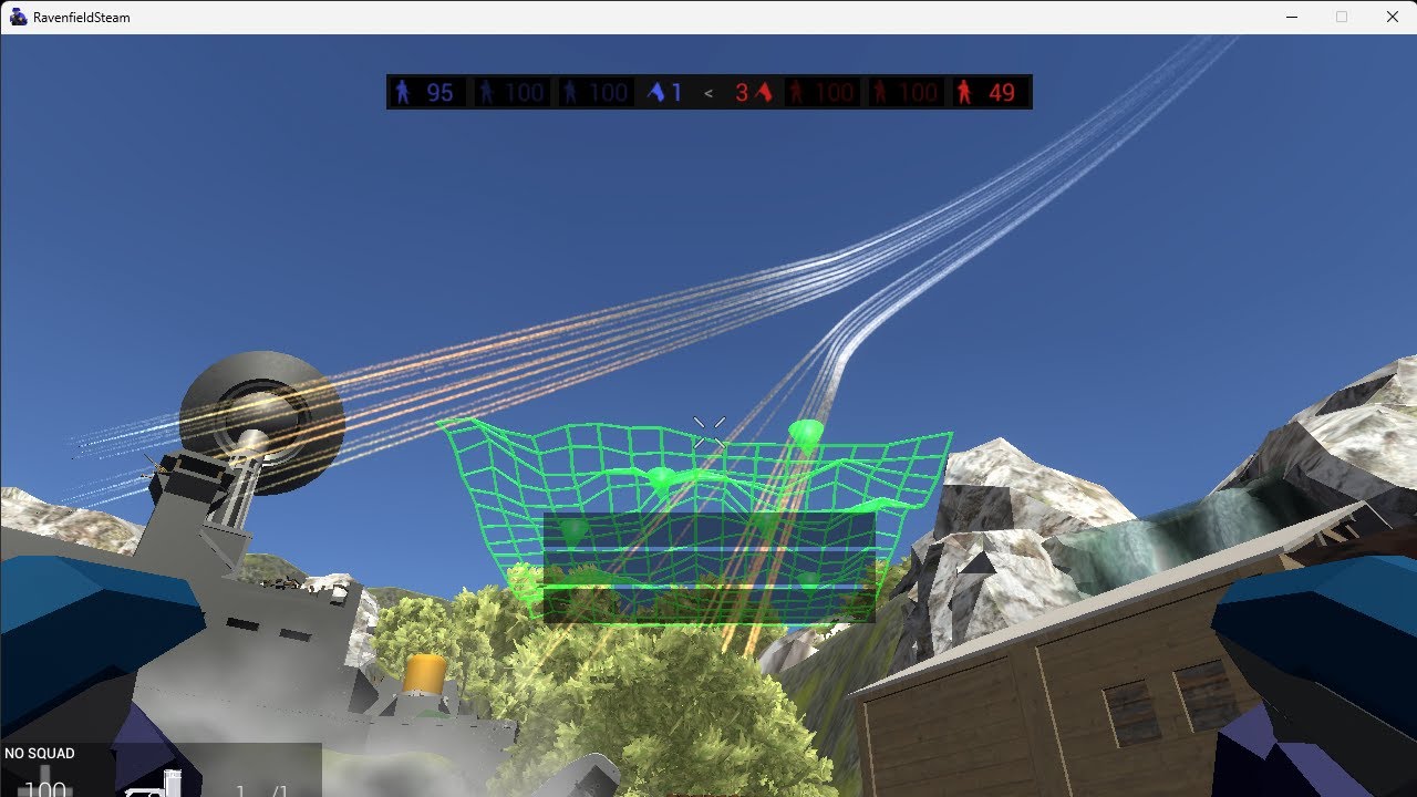 over powered moded weapon in Raven field - YouTube